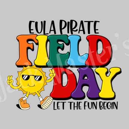 RETRO FIELD DAY SUN - EULA PIRATES DTF TRANSFER | Jack Master's