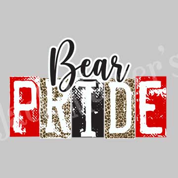 SCHOOL PRIDE - BAIRD BEAR DTF Transfer | Jack Master's