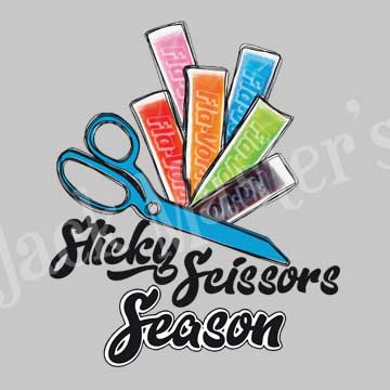STICKY SCISSOR SEASON DTF TRANSFER | Jack Master's