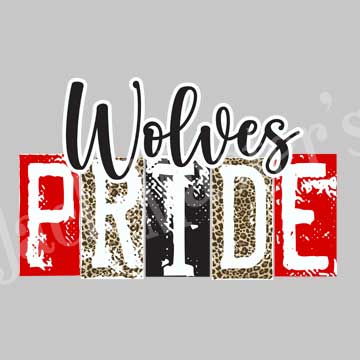 SCHOOL PRIDE - COLORADO CITY WOLVES DTF Transfer | Jack Master's