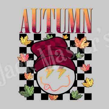 CHECKERED AUTUMN DTF TRANSFER | Jack Master's