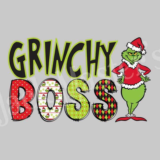 GRINCHY FAMILY - BOSS DTF TRANSFER | Jack Master's