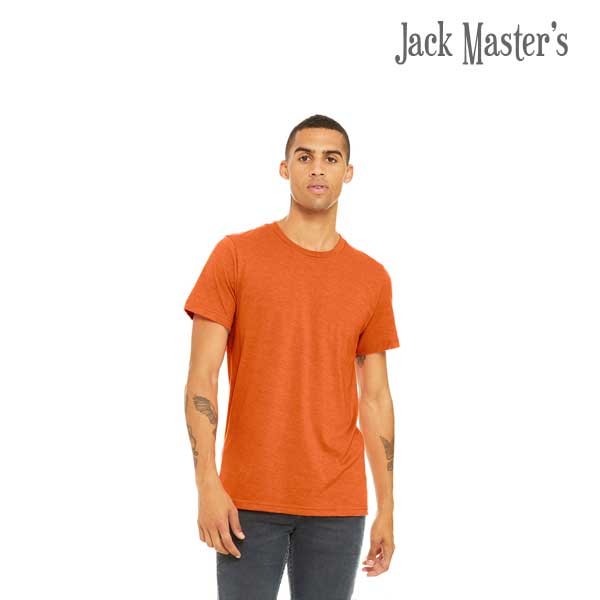 Heather Orange Bella Canvas 3001CVC Heather Tshirt | Jack Master's
