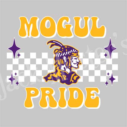 RETRO CHECKERED SCHOOL - MUNDAY MOGULS DTF TRANSFER | Jack Master's