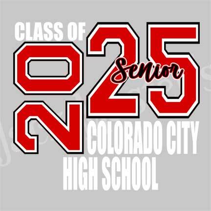 VARSITY SENIOR GRADUATE DESIGN 2025 - COLORADO CITY WOLVES DTF TRANSFER ...