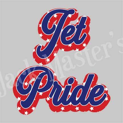RETRO SCHOOL PRIDE STARS - JET PRIDE RED AND BLUE DTF TRANSFER | Jack ...