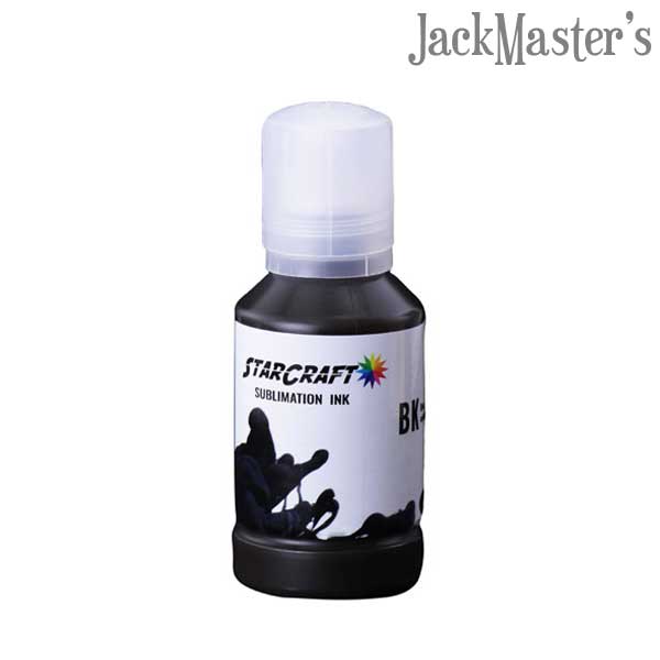 BLACK - STARCRAFT SUBLIMATION INK - 127ML BOTTLE | Jack Master's